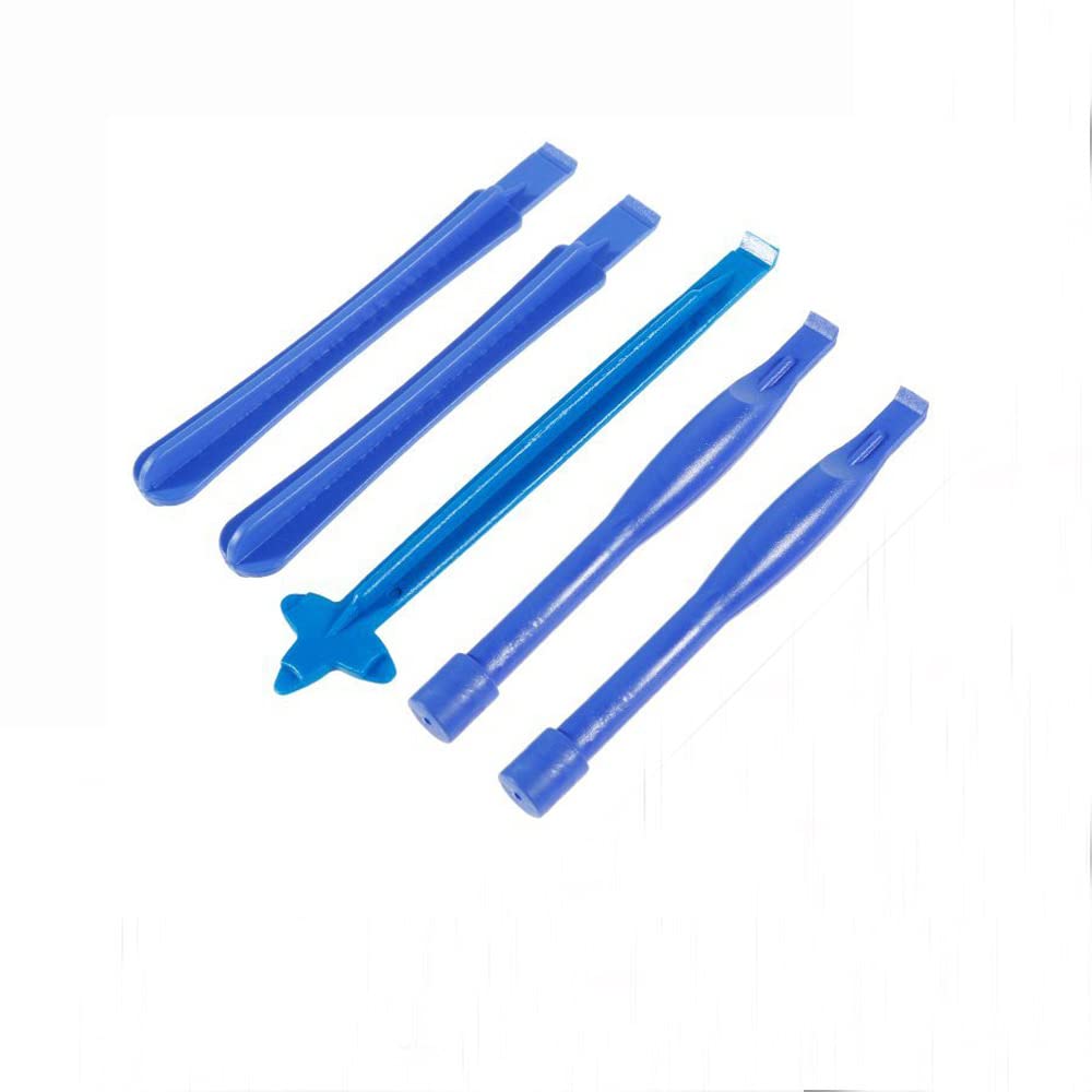 Electronics Screen Opening Pry Tool Repair Kit with Steel and Carbon Fiber Nylon Spudgers, Professional 46 in 1 Mobile Phone Screen Opening Repair Tools Set for Open Cellphone, Laptops, Tablets