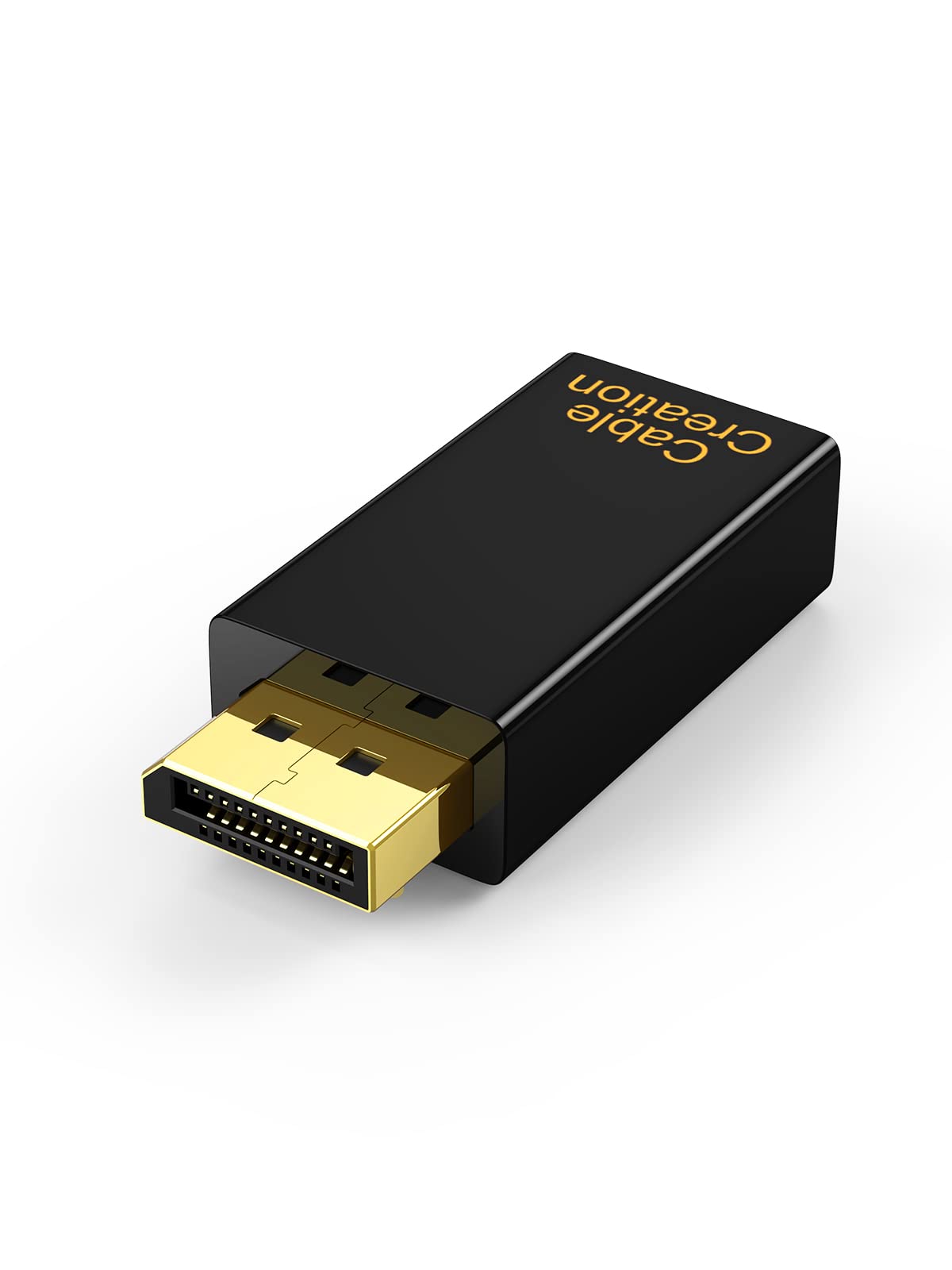 CableCreation DisplayPort to HDMI Adapter, 1080P Gold Plated DP to HDMI Adapter (Male to Female) 1.3V, Uni-Directional Display Port to HDMI Adapter