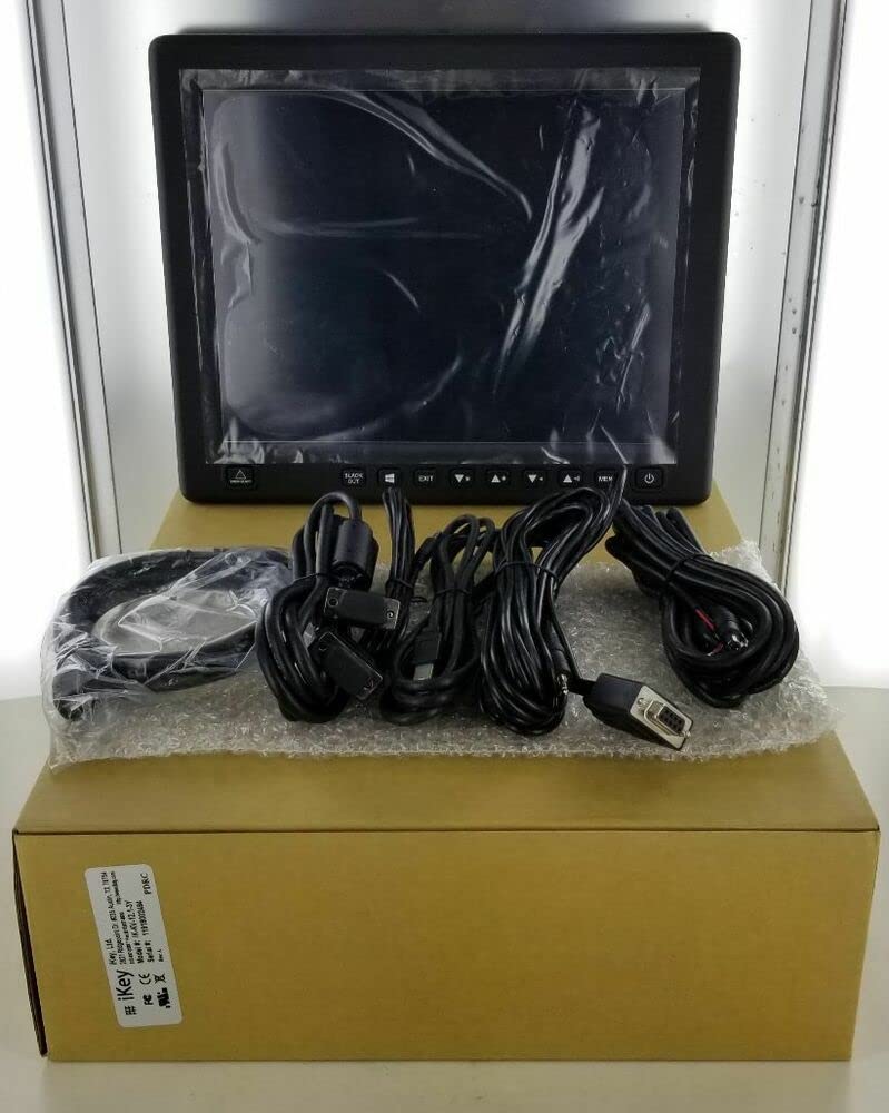 New IK-KV-12.1 Vision Vehicle 12" Flat Touch Screen Display CPU Monitor