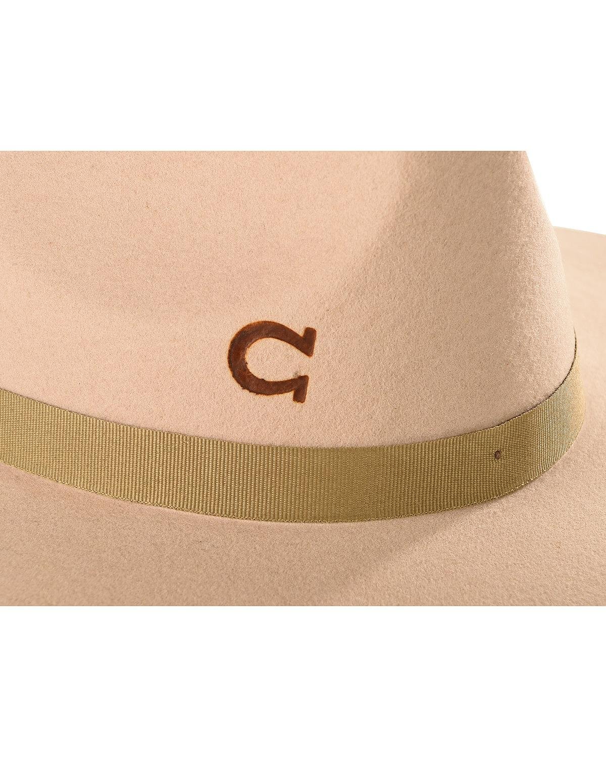 Charlie 1 Horse Hats Women's Silver Belly Highway Fedora Silverbelly M