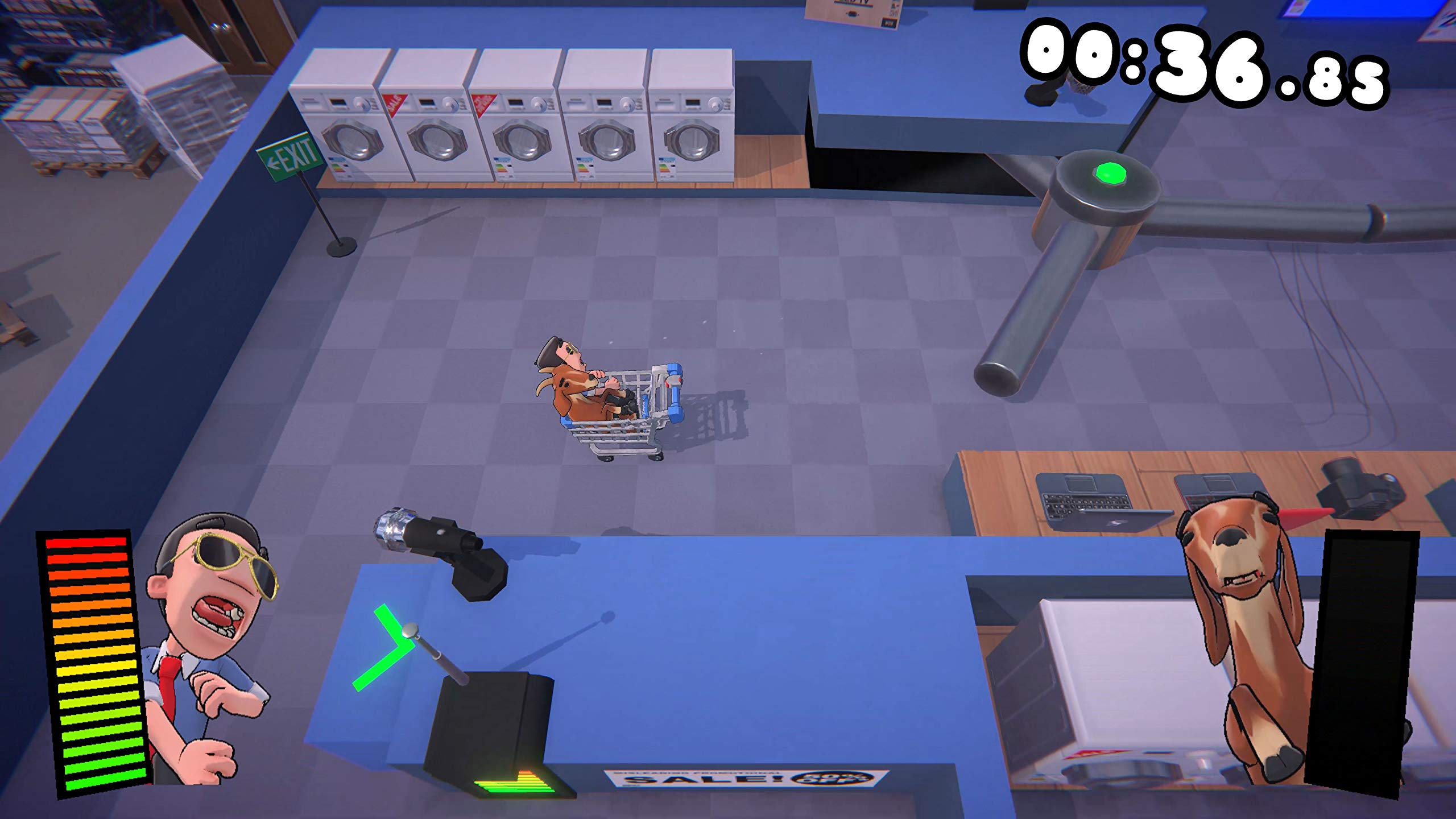 PQube Supermarket Shriek - PlayStation 4 PlayStation 4 Edition