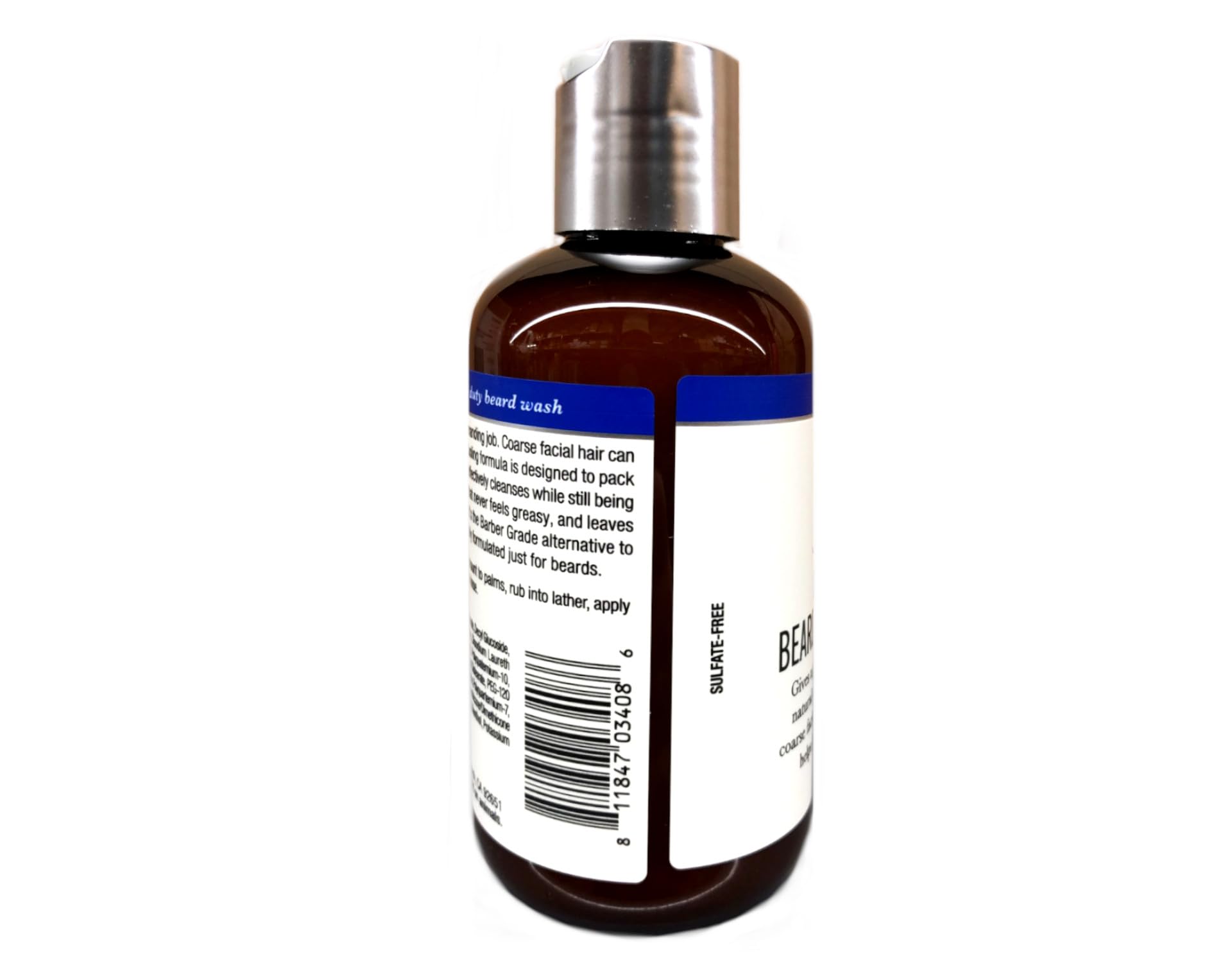 Cremo Cooling Beard Wash & Softener Citrus & Mint Leaf, 6 Fl. Oz.