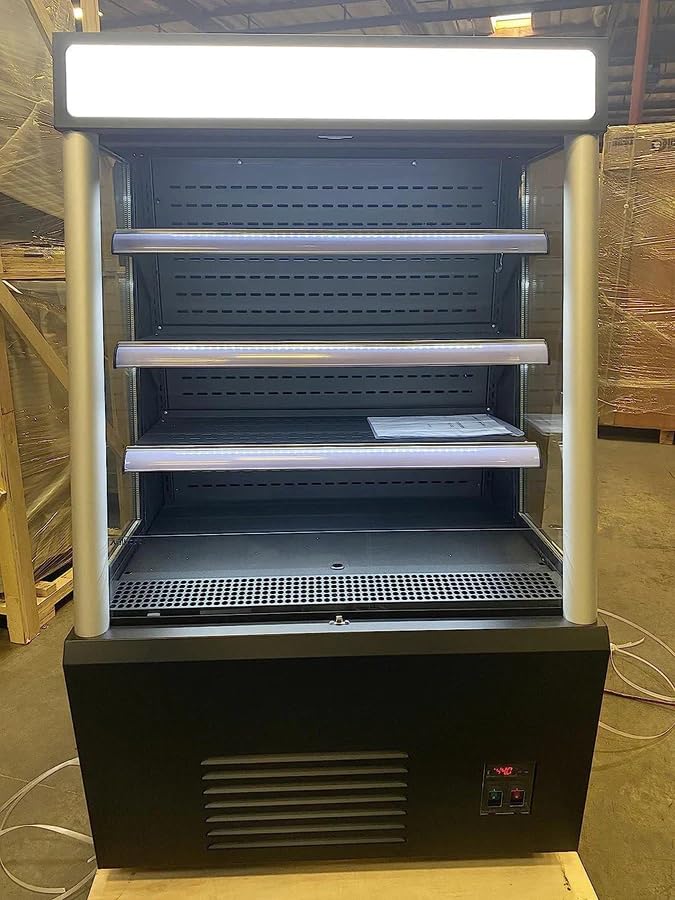Open Air Merchandiser Grab And Go Refrigerator Display Refrigerator