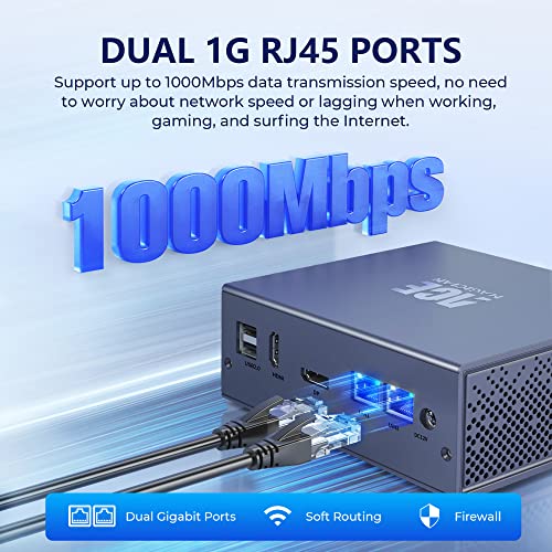 Mini PC Intel 12th Gen N95(up to 3.40Ghz) 8GB DDR4 256GB M.2 SSD Mini Desktop Computer Windows 11 Pro Mini Computers Support 4K Dual Display/BT 4.2/ WiFi 5/USB 3.0/ Auto Power On