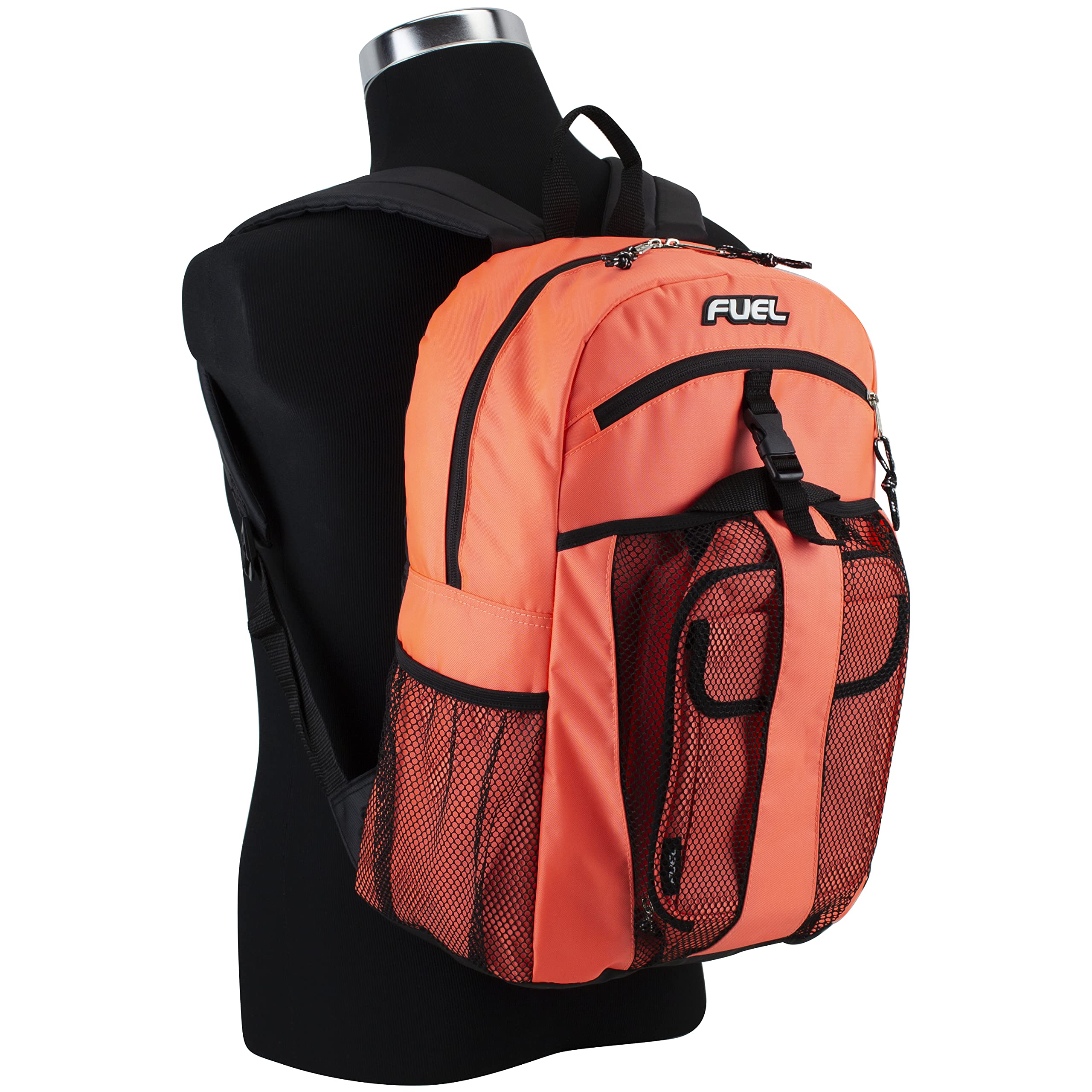 FUEL Backpack & Lunch Bag Bundle, Coral Sizzle