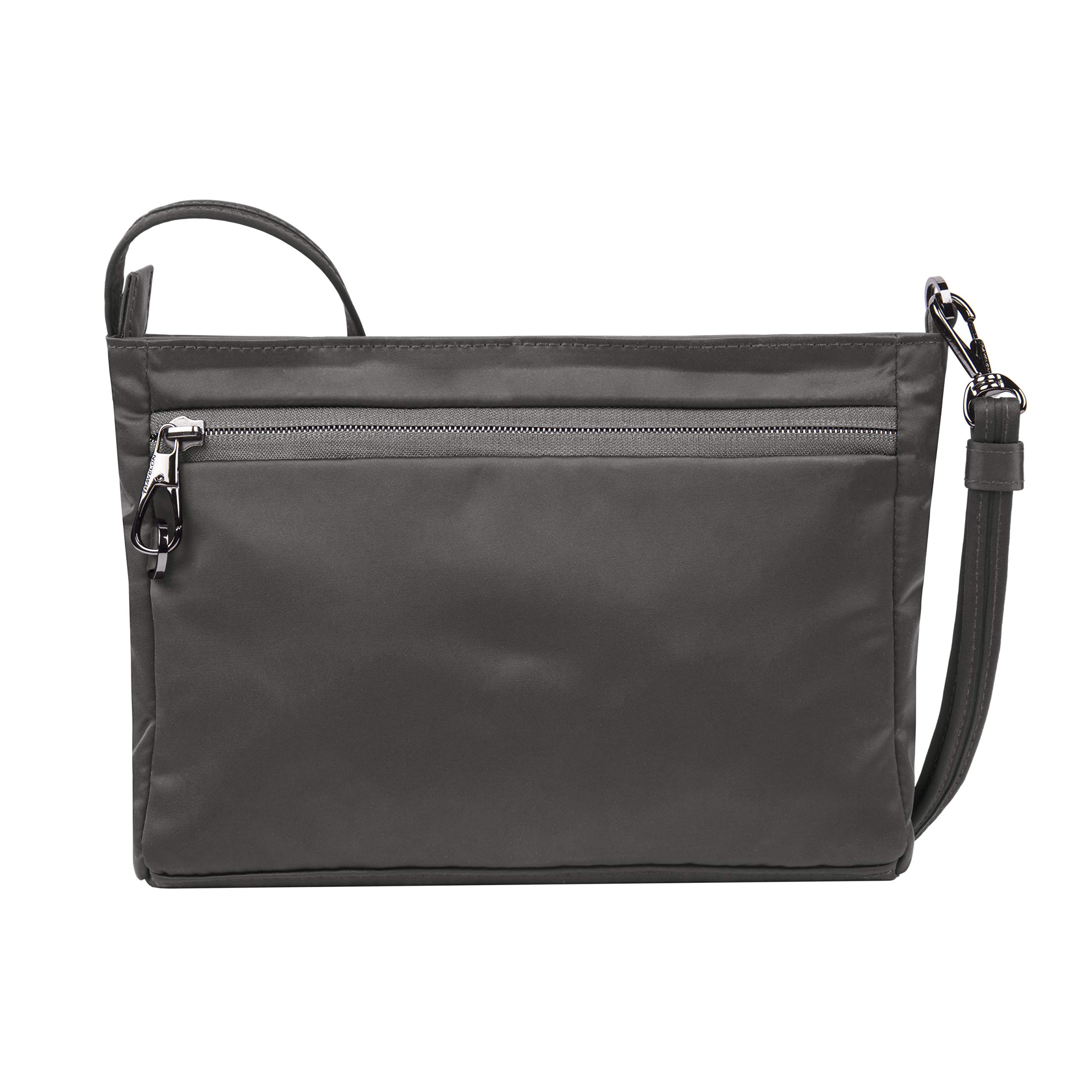 Travelon Anti-Theft Parkview Small Crossbody, Pearl Gray, One Size