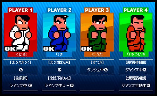 Nekketsu Kouhaku Niokun SP Rantokyu Sokyoku for Japanese Nintendo 3DS