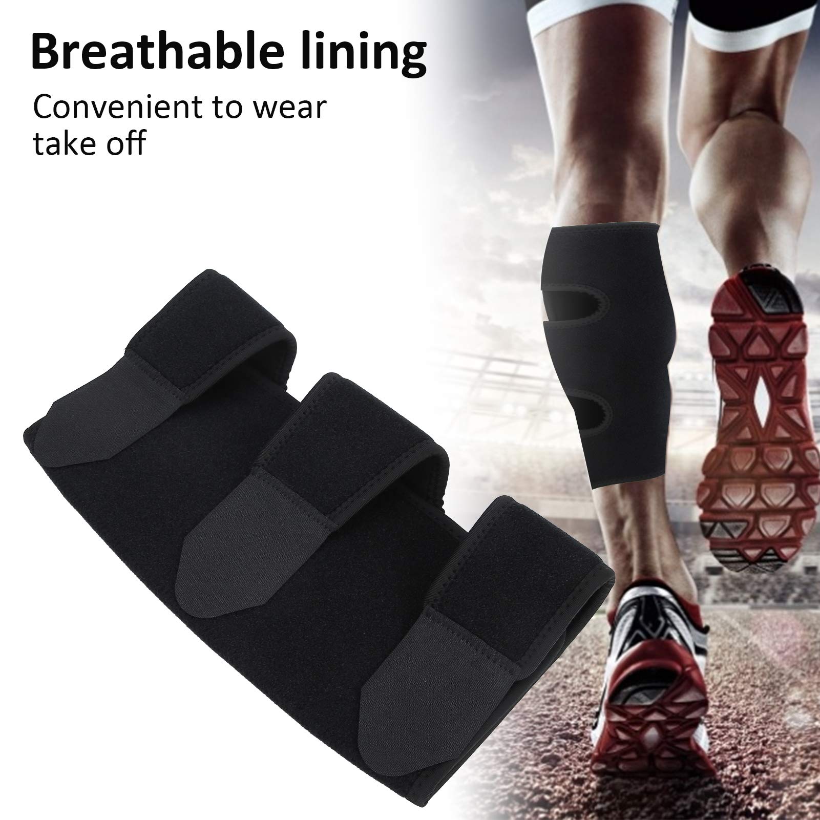Calf Support Brace Calf Compression Calf Sleeve Lower Leg Wrap Splint for Sports Support Muscle Pain Relief