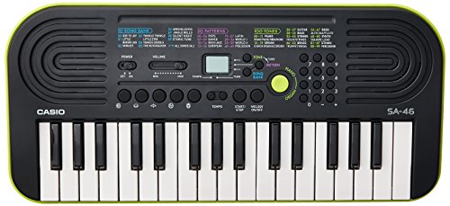 Casio SA-46 Mini 32 Keys Keyboard in Green