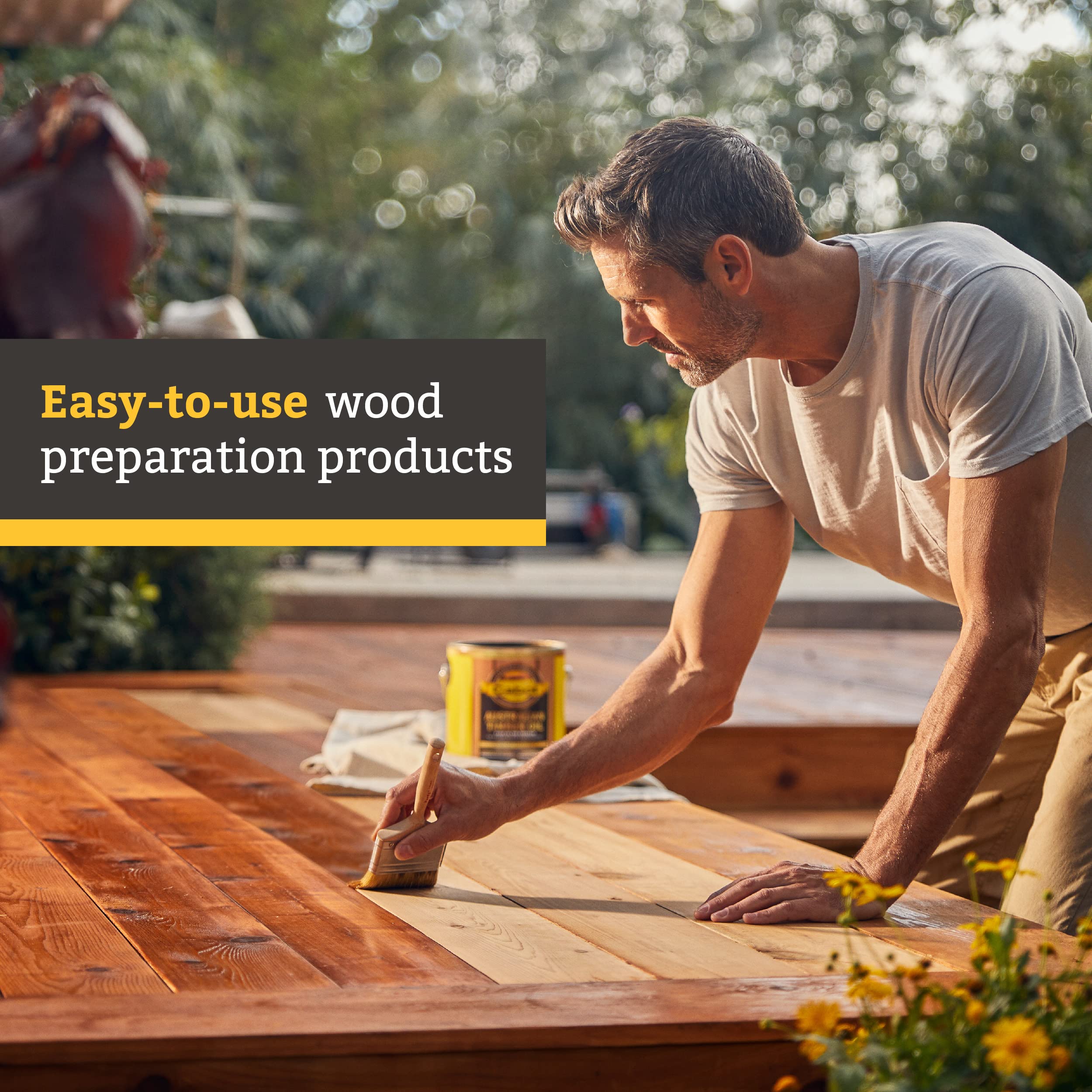 Cabot Australian Timber Oil Wood Stain and Protector, Jarrah Brown, 1 Gallon