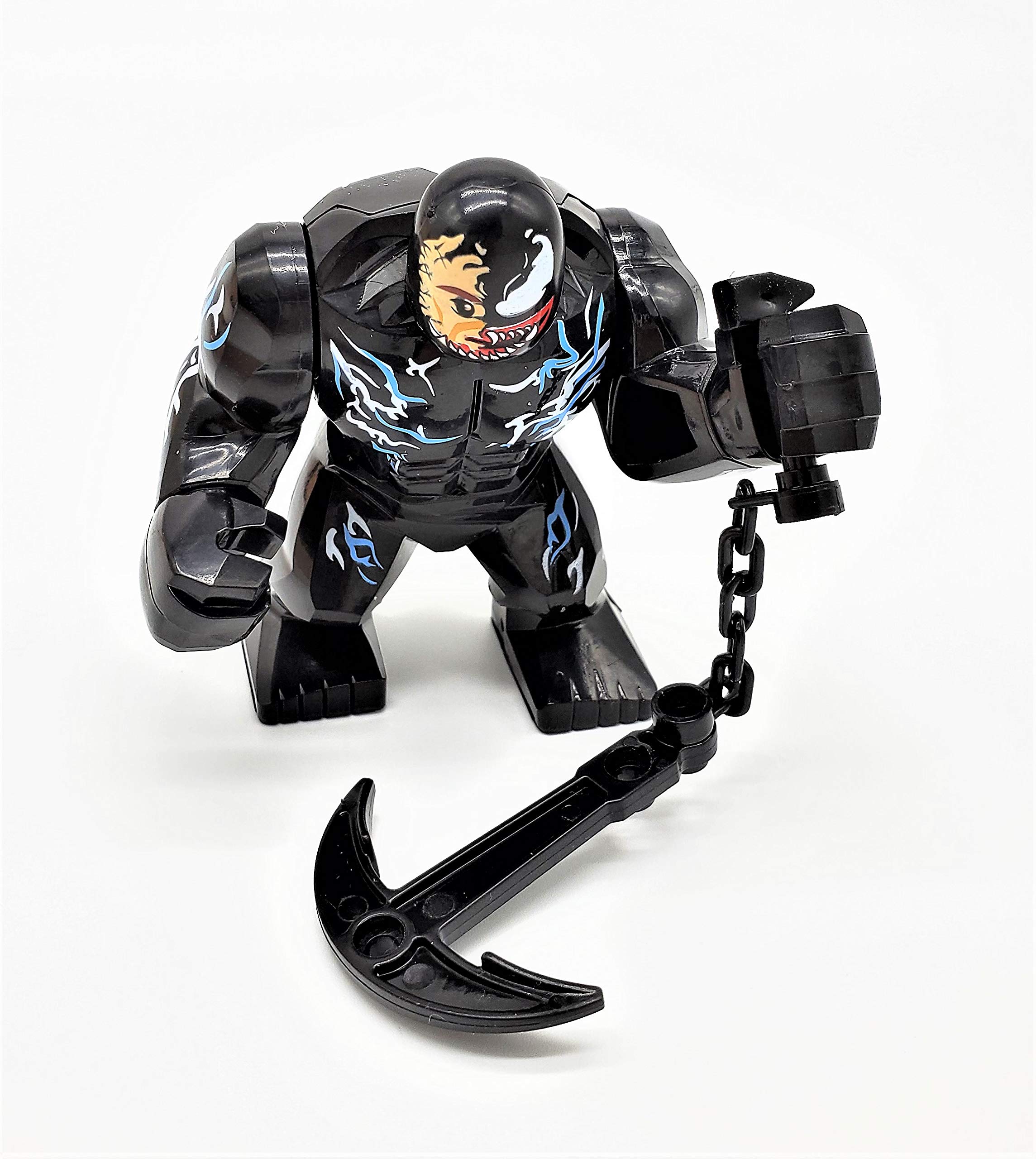 Prodigy Toys Venom Action Figure with Devastating Weapon (Featuring Eddie Brock's Transformation to Venom, with Interchangeable Heads)