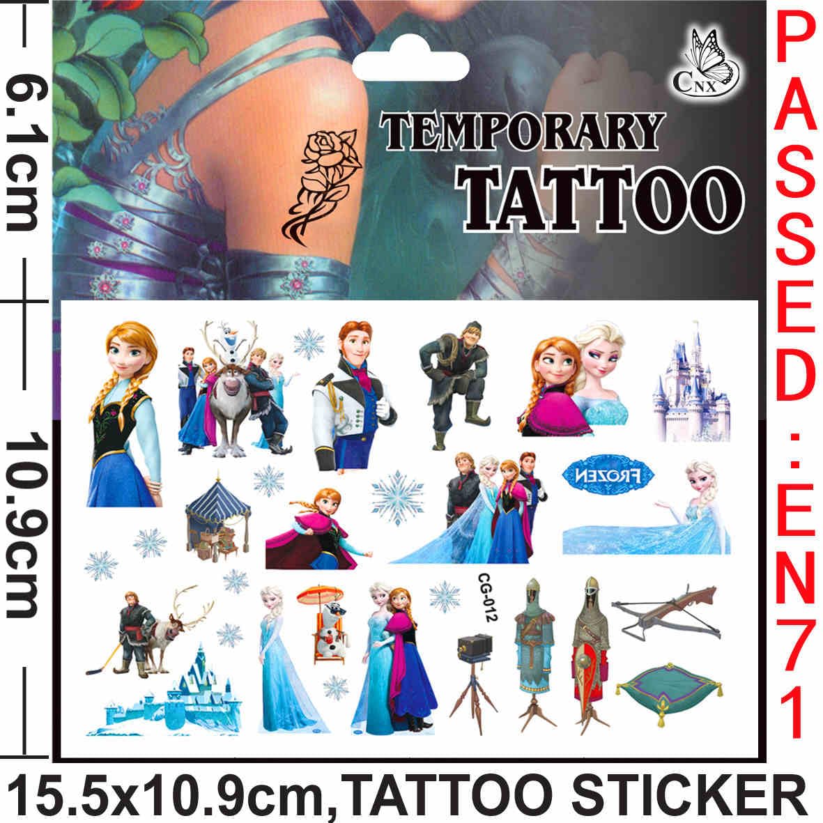 Frozen Birthday Party Supplies Set ,Frozen Party Decorations ,Frozen Party Supplies | Set includes Banner, Tablecloth, Cake Plates,follow balloons, Napkins, tattoo stickers, Serves 20Guests
