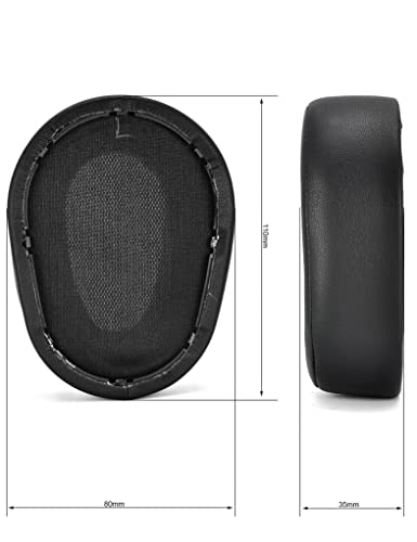 Mo-Fi Ear Pads Replacement Ear Cushion Compatible with Blue Mix-Fi/Mo-Fi/Sadie/Lola/Ella Headphones,Softer Protein Leather and Memory Foam,High-Density Noise Cancelling Foam, Added Thickness