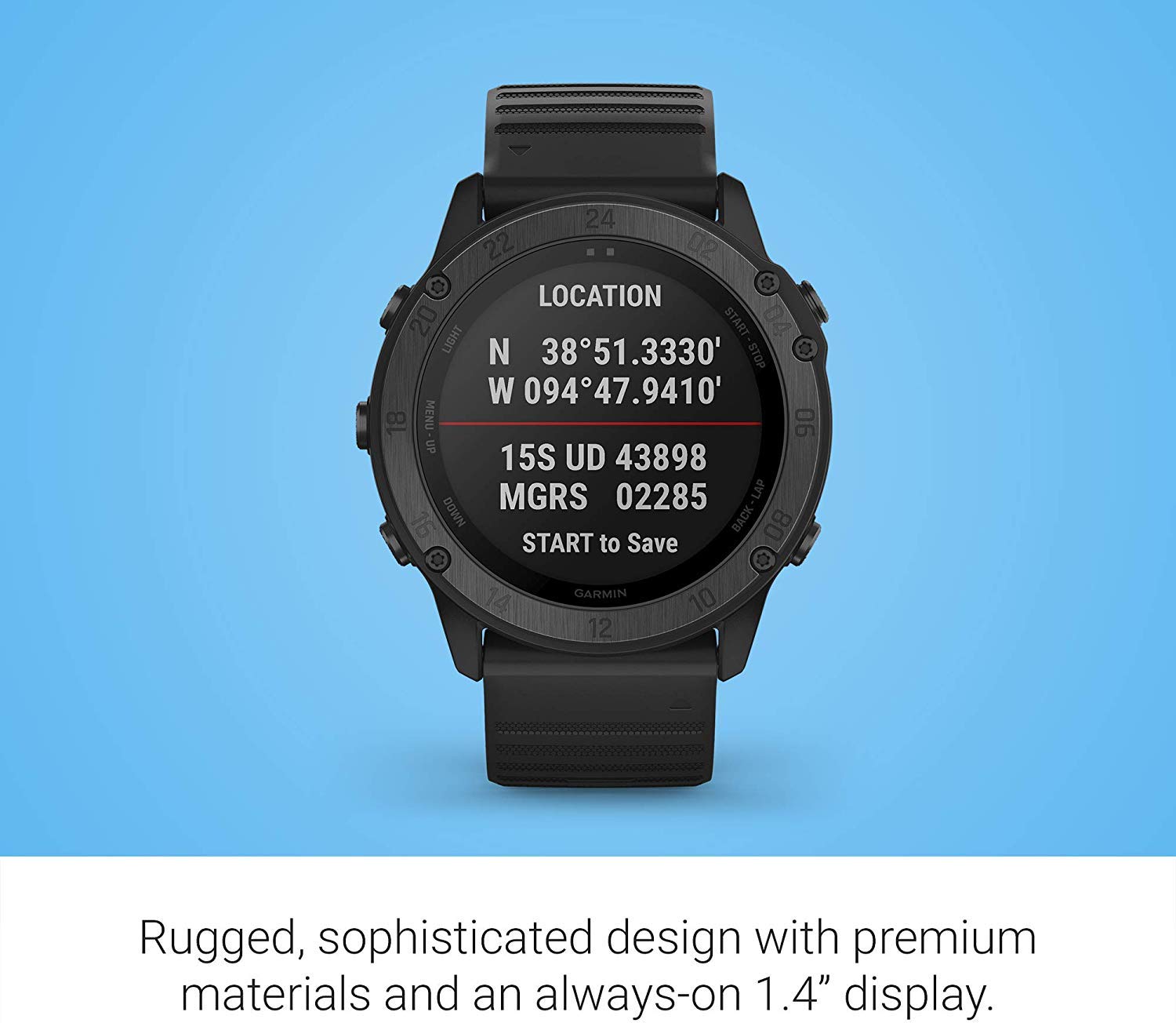 Wearable4U - Garmin tactix Delta, Premium GPS Smartwatch with Specialized Tactical Features, Designed to Meet Military Standards with Ultimate Power Pack Bundle (Black)