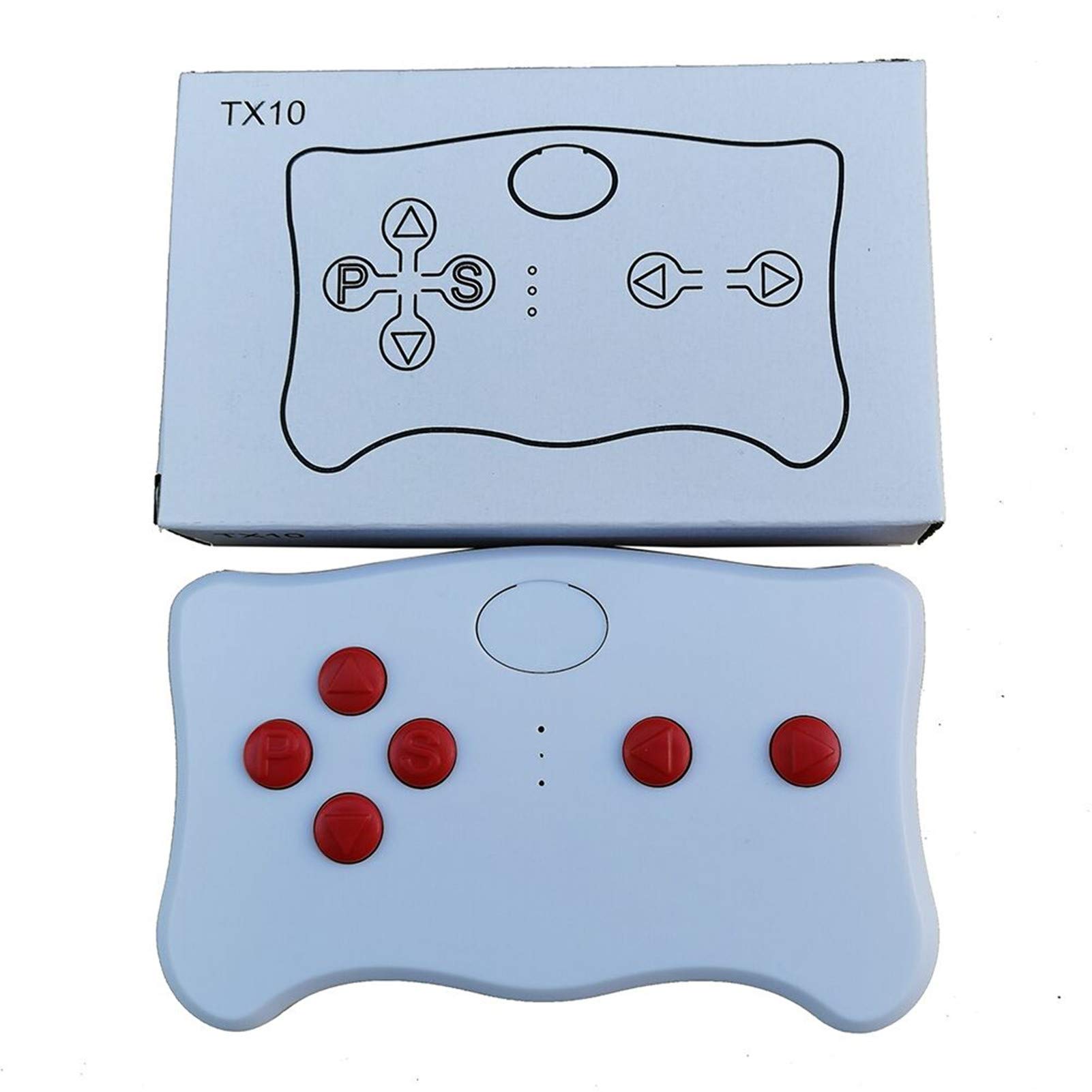 weelye (TX10) red Button 2.4G Bluetooth Remote Control, No Universal,for Kids Electric Ride On Car Only with Brand weelye FCC CE Label Original Receiver