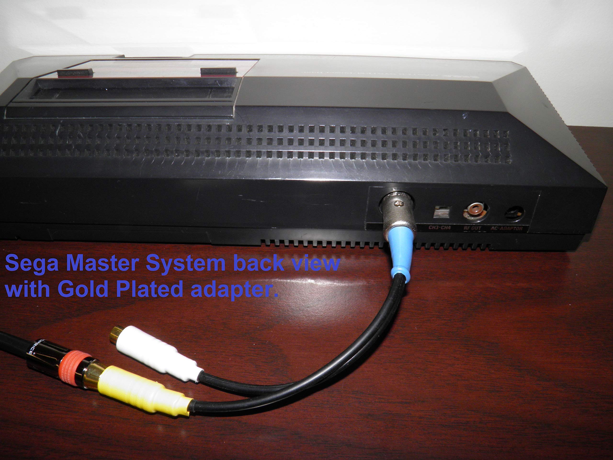 Ultimate Gold Plated Video/Audio for The Sega Master System and The Genesis one (10 Feet)