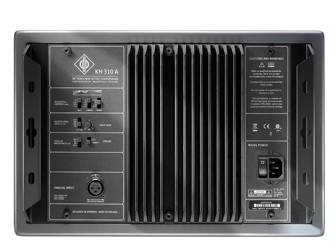 Neumann KH 310 8.25 Inches 3-Way Powered Studio Monitor, Right Side