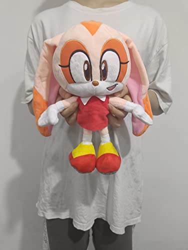 WEERSHUN Plush Toys, 10-12 inch Series Action Figures Plushies (Cream The Rabbit)