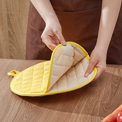 Lifaith ortilla Warmer,Tortilla Server,Pancake Keeper,Size 12β High Density Fabric Keep Warm,Bag to Keep Food Warm (Yellow) β¦