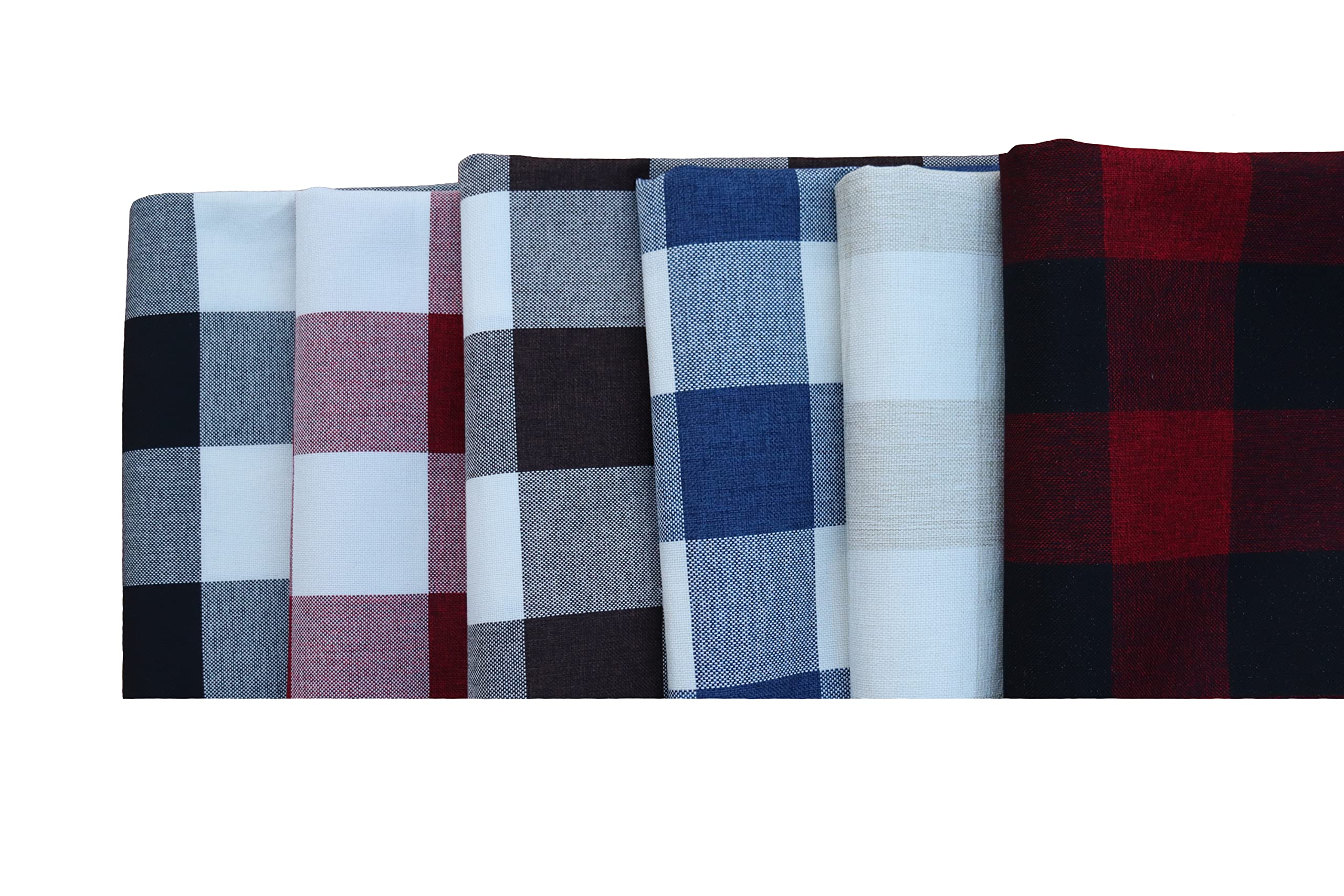 Jininworl Custom Size Bench Cushion, Checkered Gingham Plaid Pattern, High Resilience Upholstery Foam Long Chair Cushion Sofa Pads Outdoor/Indoor Patio Furniture (Black and White, Custom Size)