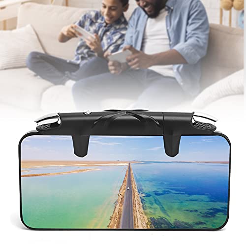 Game Trigger, Black Easy To Install Game Button Stretchable for Phones for Games Lovers