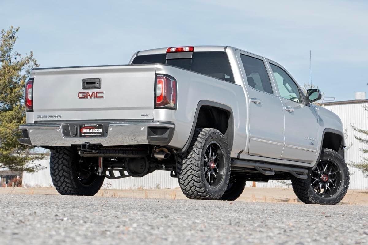 Rough Country Traction Bar Kit for 2007-2018 Chevy/GMC 1500 4WD - 1069 Black