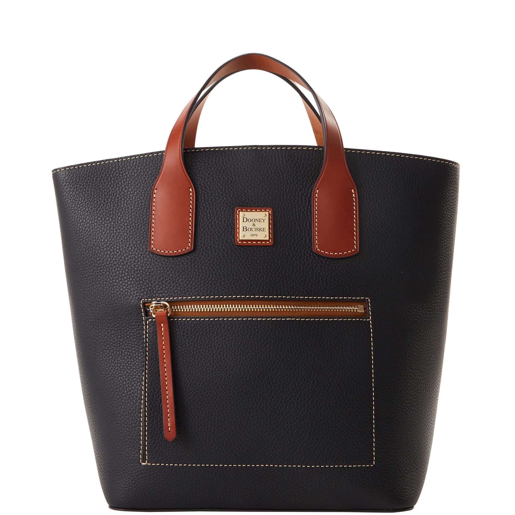 Dooney & Bourke Handbag, Pebble Grain Darla Shopper Tote - Black