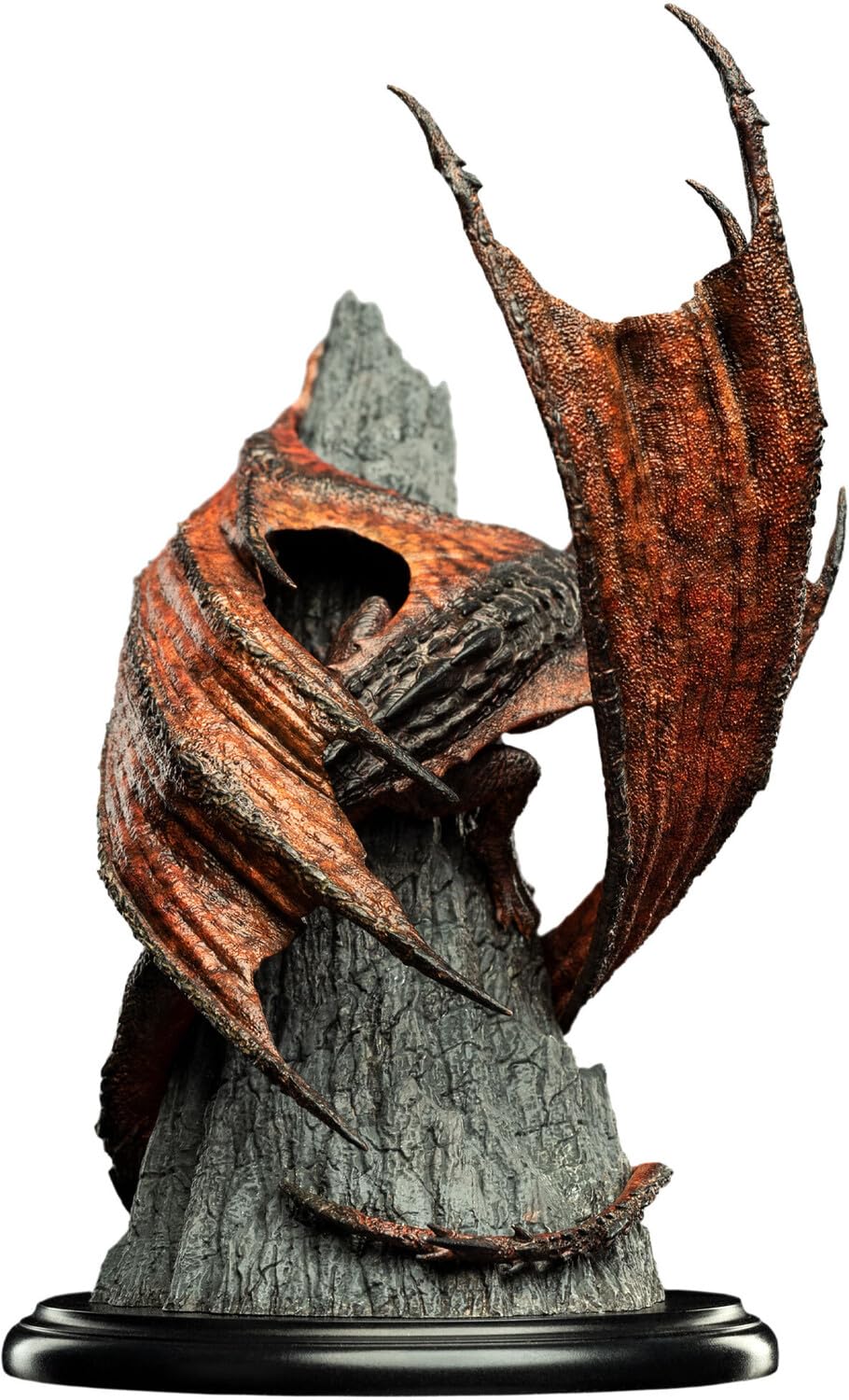Weta Workshop The Hobbit Trilogy: Smaug The Magnificent Polystone Mini Statue, Multicolor