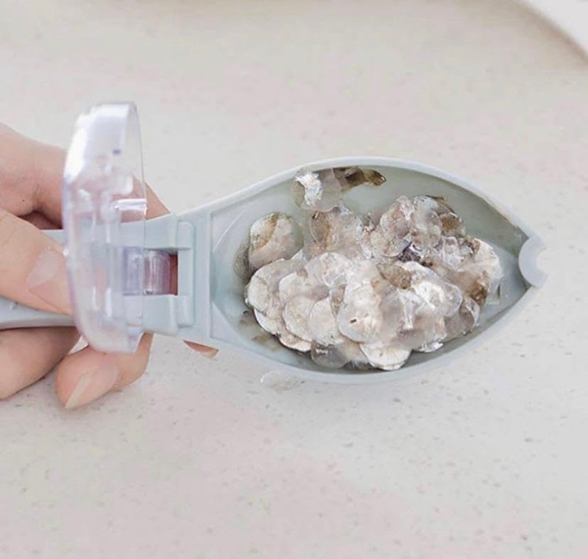Fish Scale Remover Cleaner Kitchen Fish Scaler Fish Skin Graters Cleaning Peeler Scaler Scraper, Fast Remove Fish Skin for Kitchen Fish Cleaning Tools