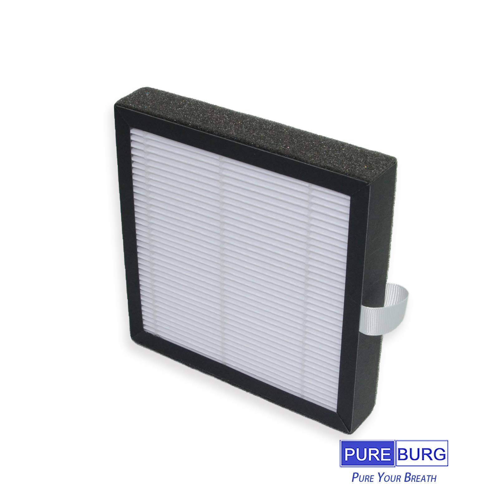 PUREBURG 3-Pack Replacement HEPA Filter Set Compatible with Afloia AQ8 Q8 & Honati Hysure Q7, Tenergy Sorbi 2-in-1 Dehumidifier (1000ML)