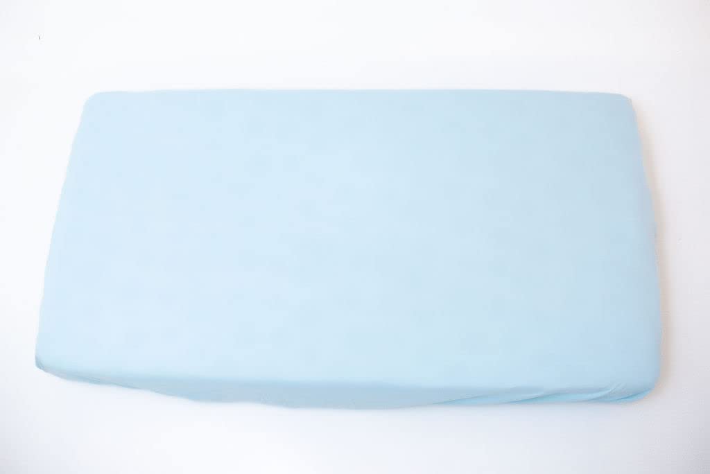 Everyday 2 Pack Fitted Crib Sheet, 100% Soft Breathable Microfiber Sheets, Fits Standard Size Crib Mattress 28in x 52in, Nursery Sheet – Astronauts + Light Blue (LA 01 ALB)