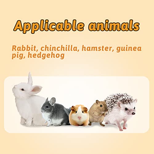 PINVNBY 2.2LBS Small Animals Pellet Litter, Natural Wood Pellets Bedding for Hamster Bunny Rabbit Squirrel Dragon Cat Hedgehog Guinea Pig Flower Mouse
