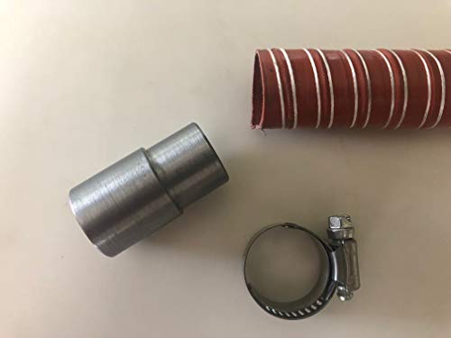 GenExhaust Universal Generator 1" Silicone tubing Exhaust Extension 3 Foot Length.