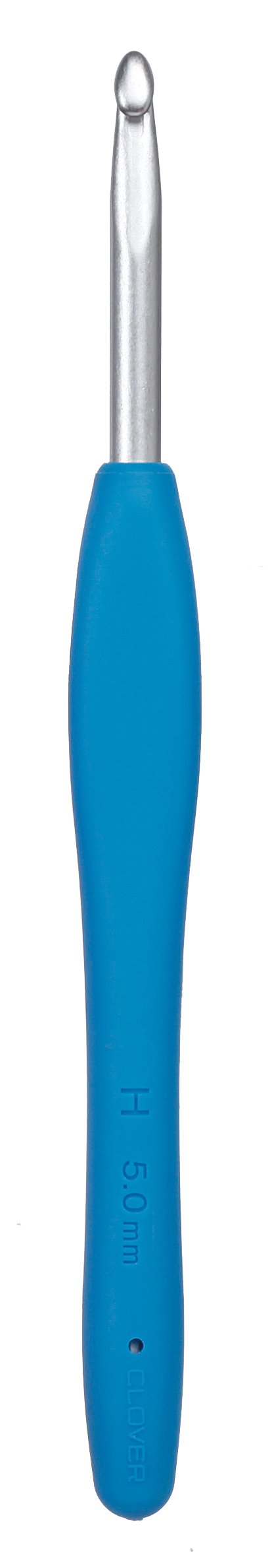 Clover Amour Crochet Hook: 5.0mm, 5.00m, Multicolor