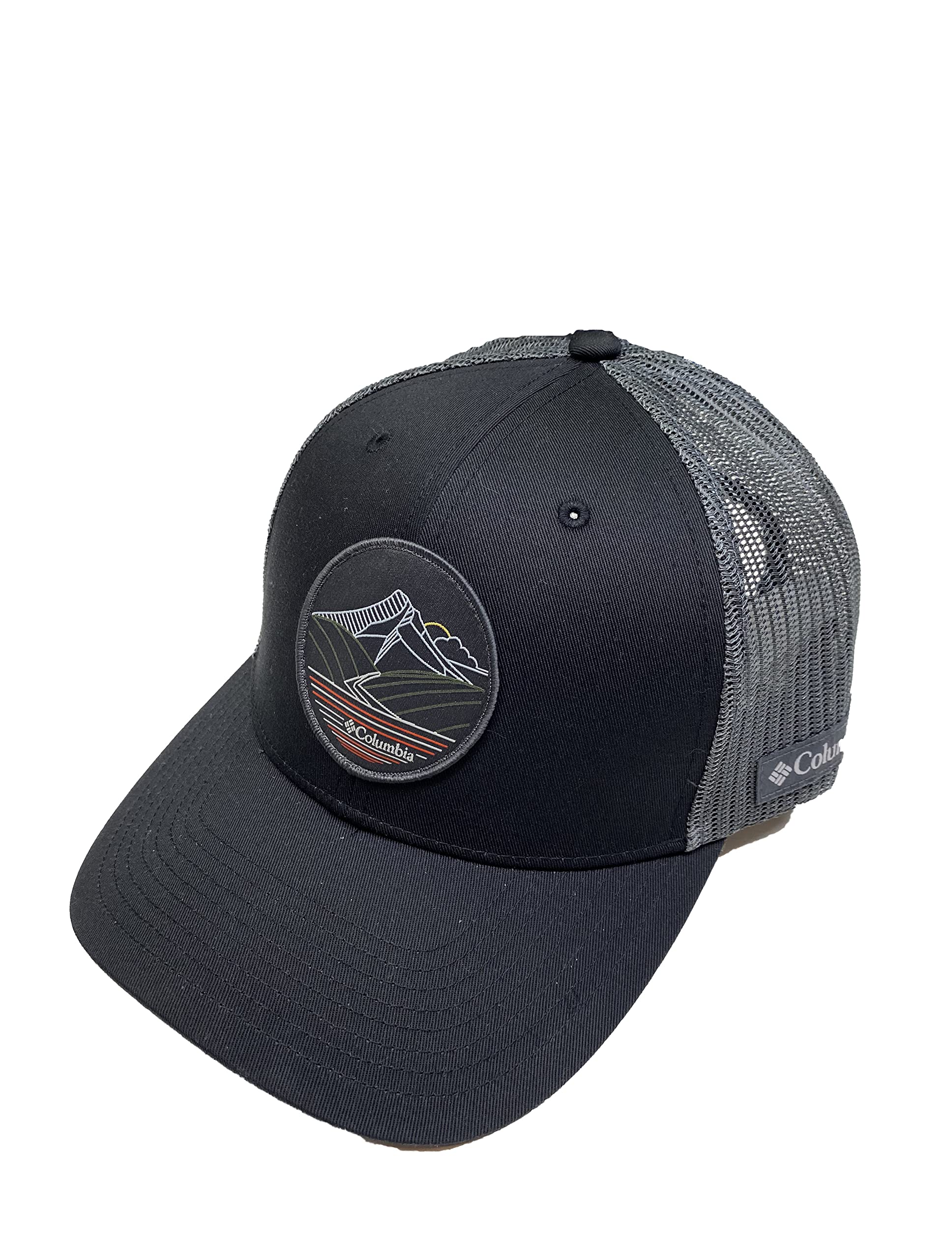 Columbia Men`s Mesh Snapback Cap (as1, Alpha, one_Size, Standard, Black(XU1209-013)/G, One Size)