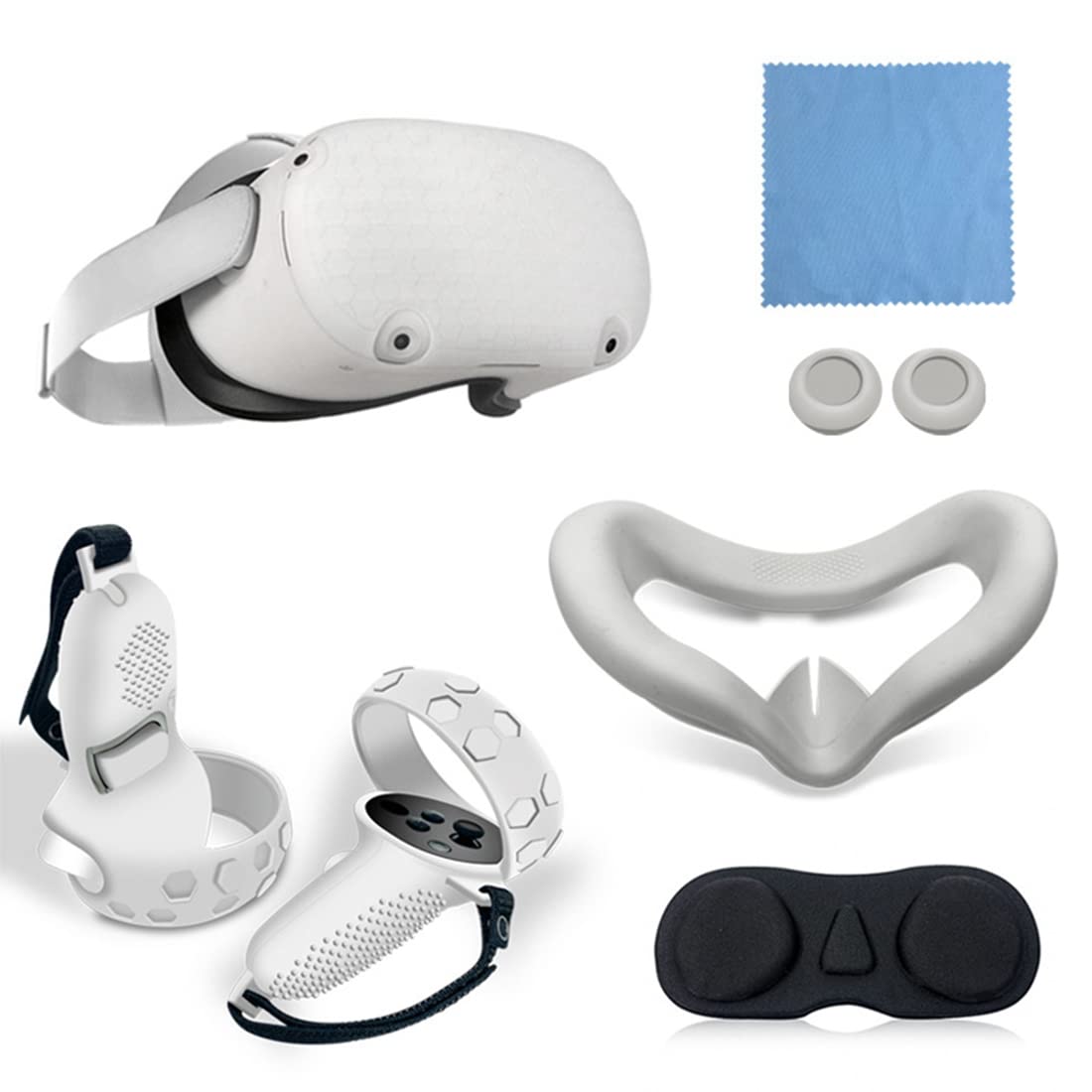 Cleatyi for Vr Head Strap Strap Handle Cover Halo Strap Case Accessories,4