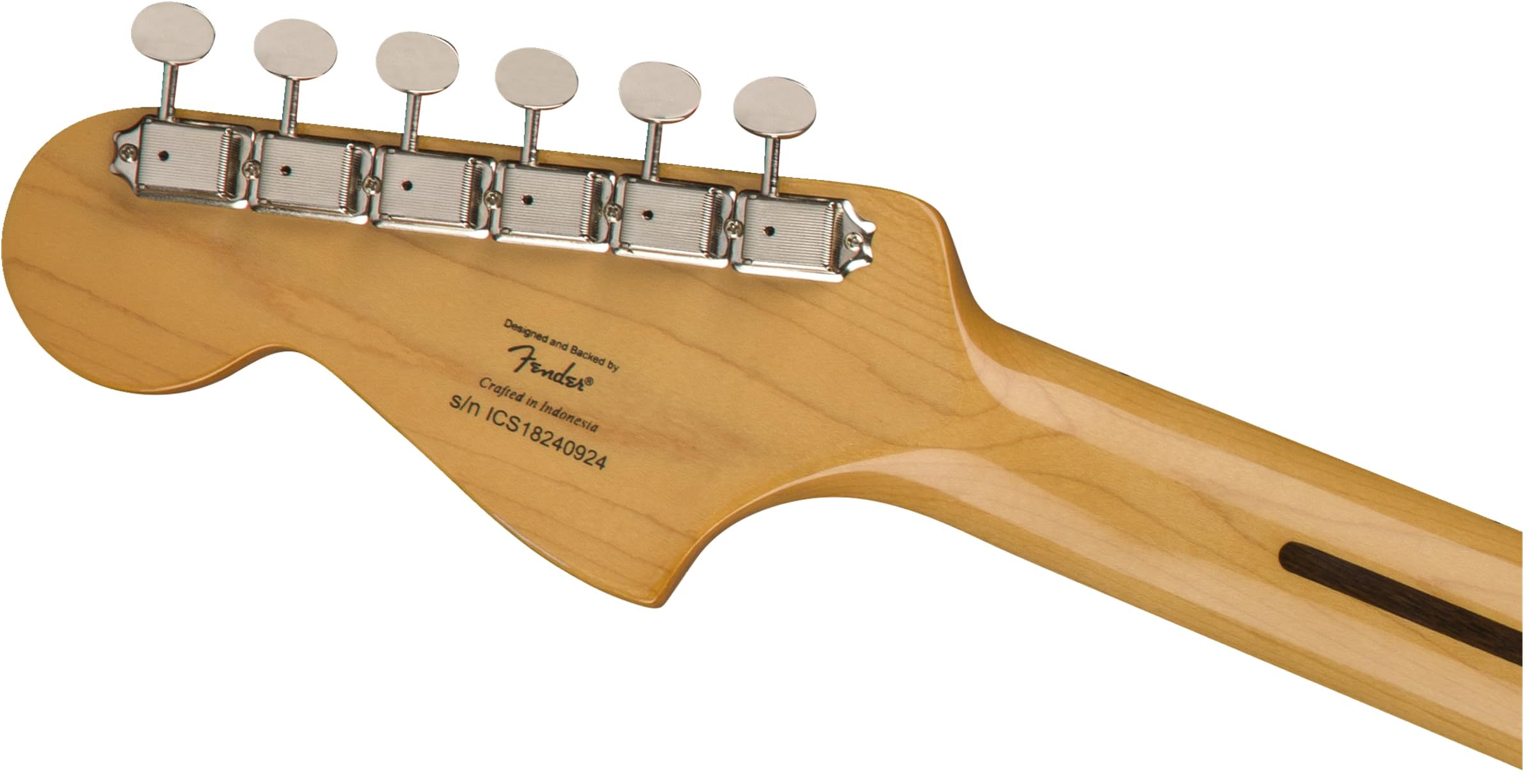 Squier Classic Vibe 6-String Bass VI, Black, Laurel Fingerboard