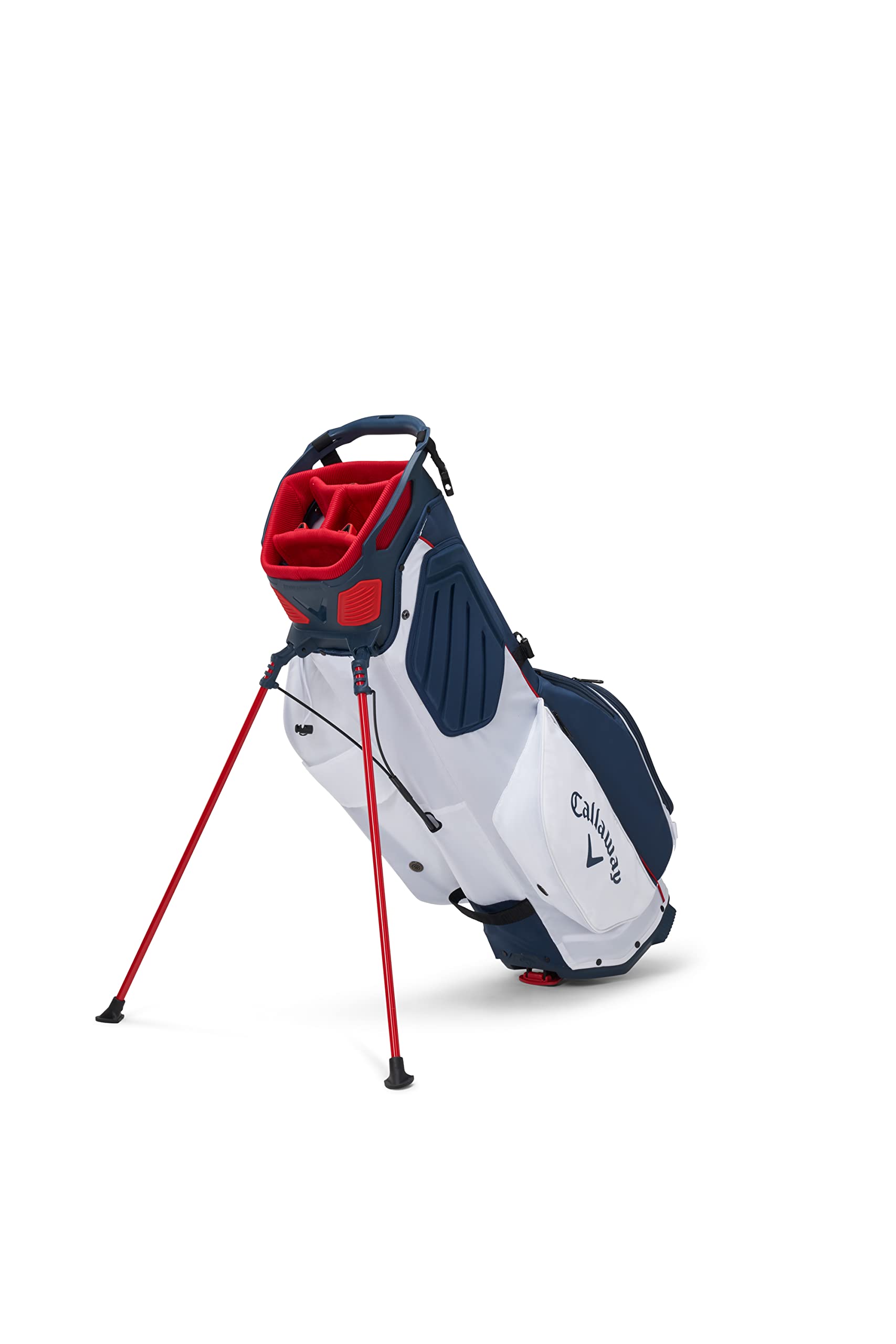 Callaway Golf 2022 Fairway Plus Stand Bag, Double Strap, Black/Charcoal/Gold Color