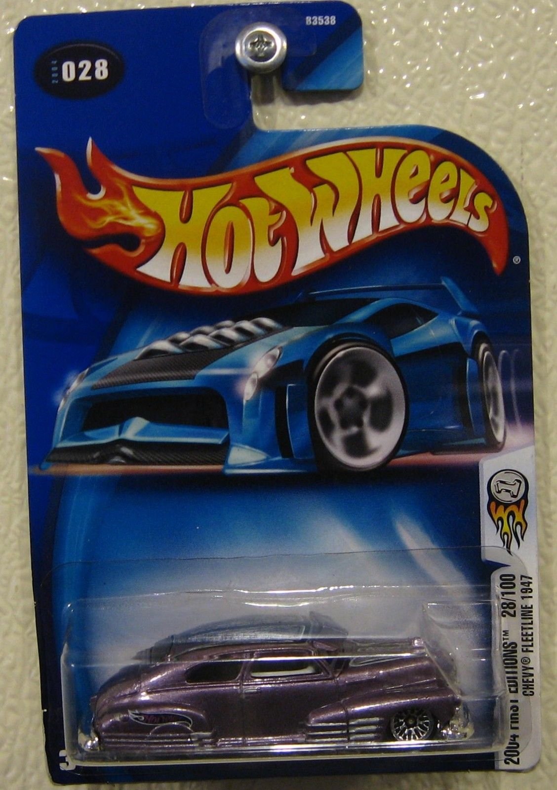 Hot Wheels 2004 First Editions Chevy Fleetline 1/64 28/100 Collector # 028 .HN#GG_634T6344 G134548TY57197