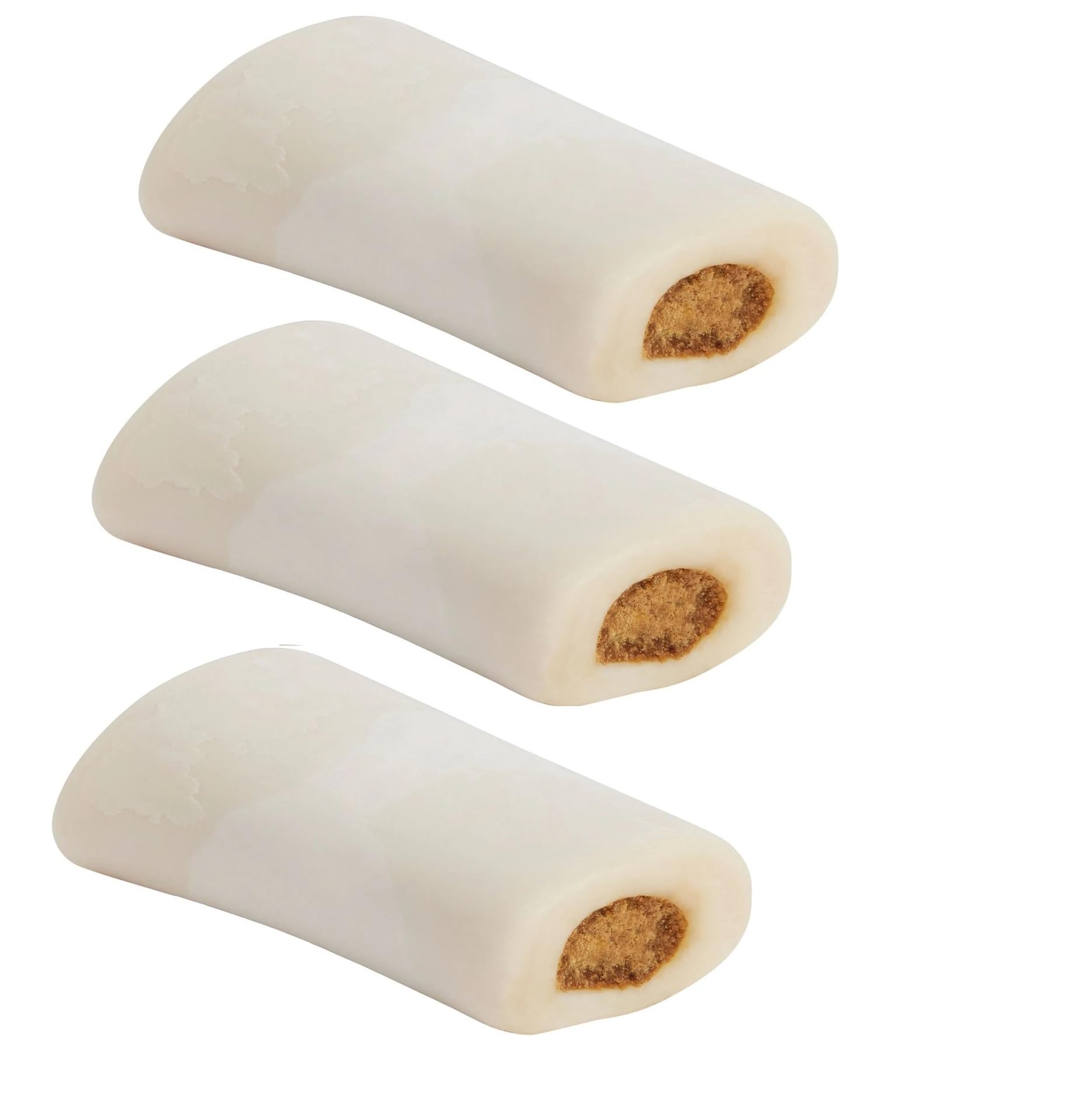 MPP Stuffed Cheese Shin Bones 4 Inch Refillable Nutritious Dog Dental Care Chews (1 Bone)