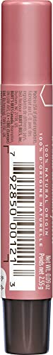 Burt's Bees Lip Balm, Moisturizing Lip Shimmer for Women, for All Day Hydration, with Vitamin E & Coconut Oil, 100% Natural, Peony, 0.09 Ounce