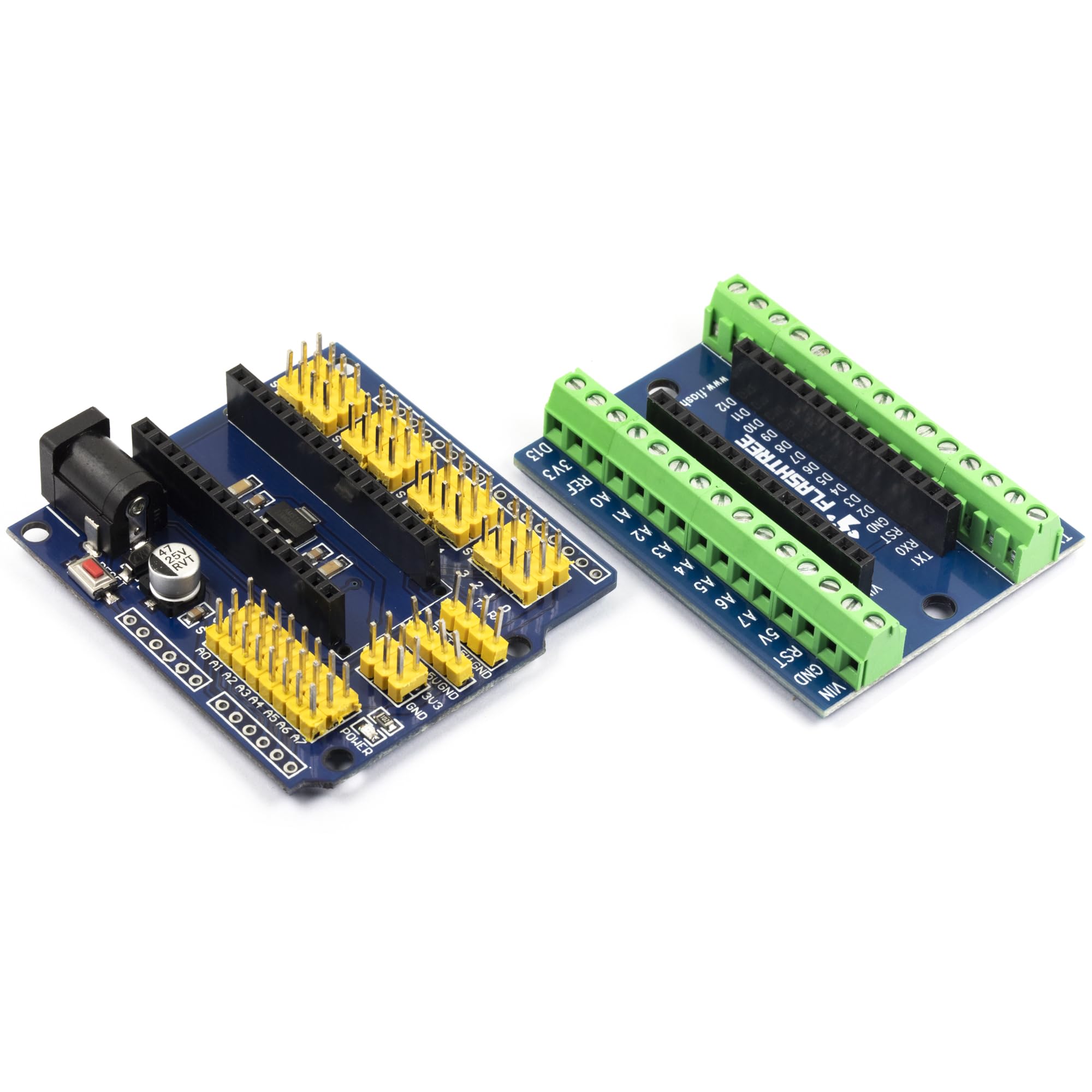 Expansion Sensor Shield Terminal Adapter Expansion Board for Arduino UNO R1 R3 Nano V3.0 AVR ATMEGA328P-AU Module