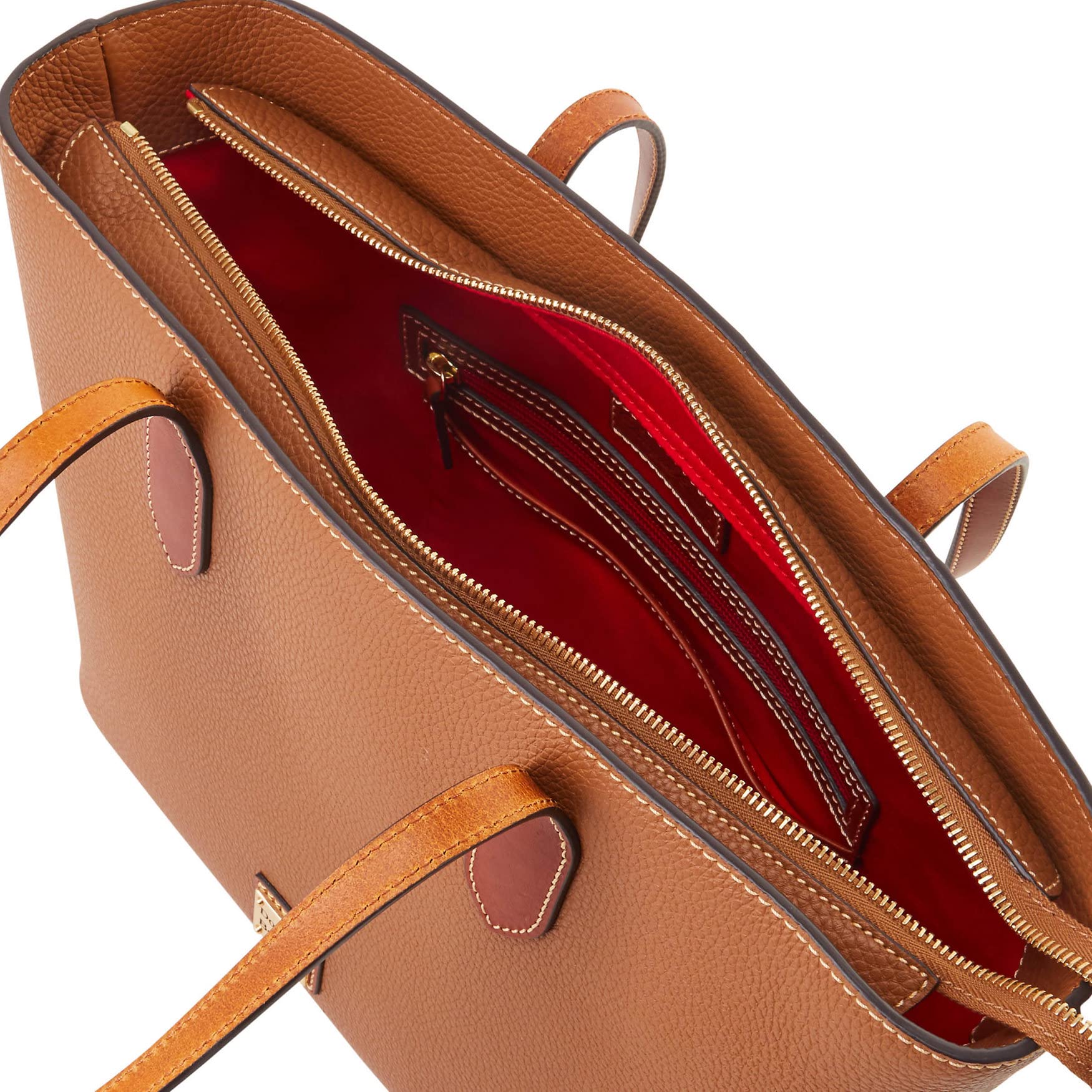 Dooney & Bourke Handbag, Pebble Grain Tote - Caramel