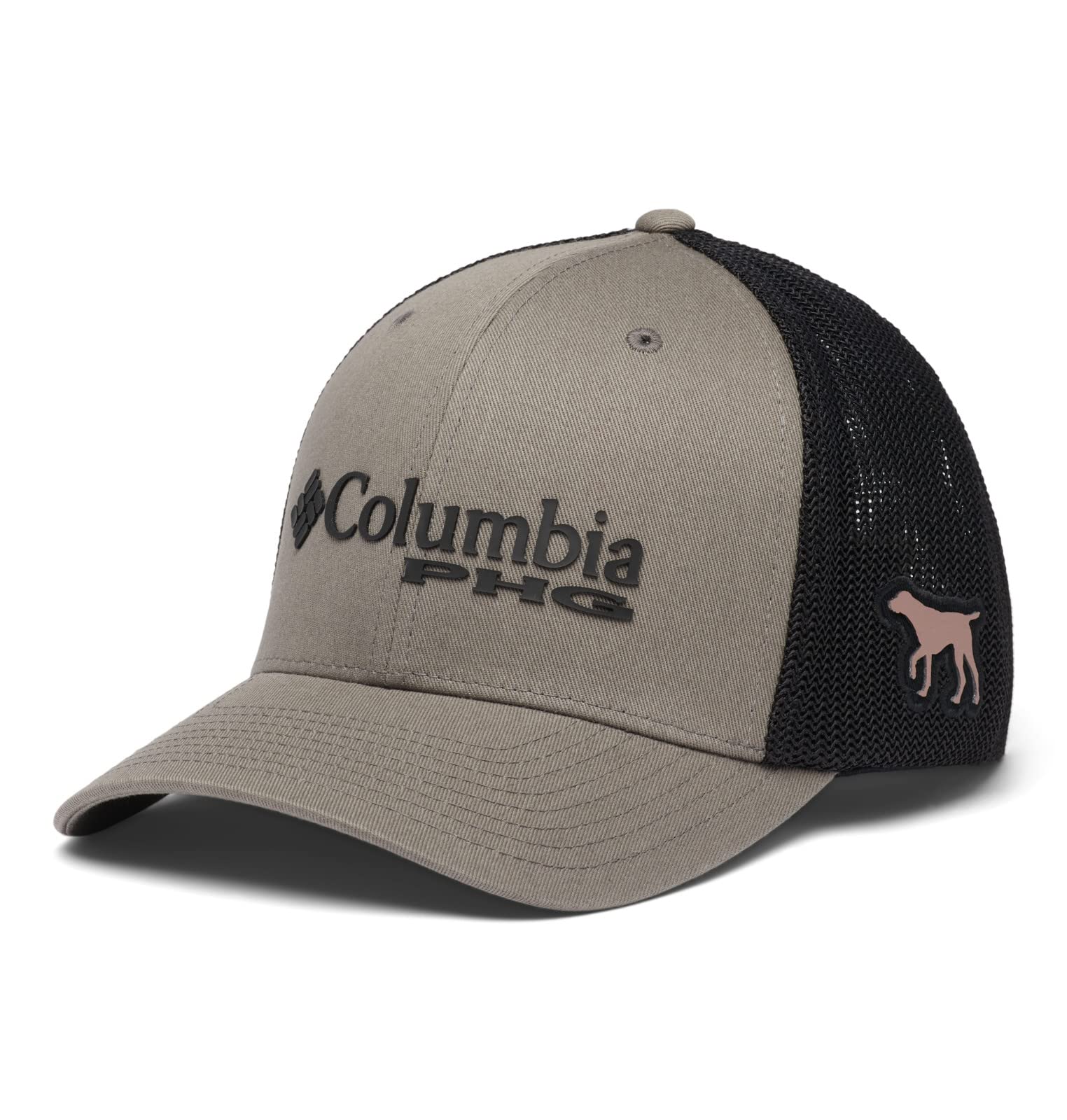 Columbia Unisex PHG Logo Mesh Ball Cap - High, Iron/Dog, Large/X-Large