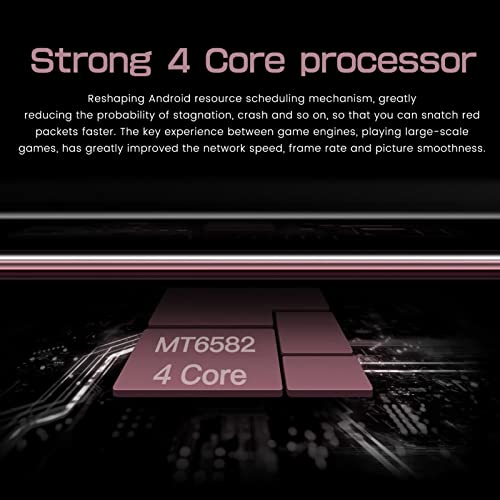 Dpofirs S22 Smartphone Unlocked, 6.26in FHD Screen, 4GB RAM 64GB ROM, GSM Unlocked Cellphone for Android 10, Dual SIM Slots Mobile Phone, 2800mAh Battery (Black)