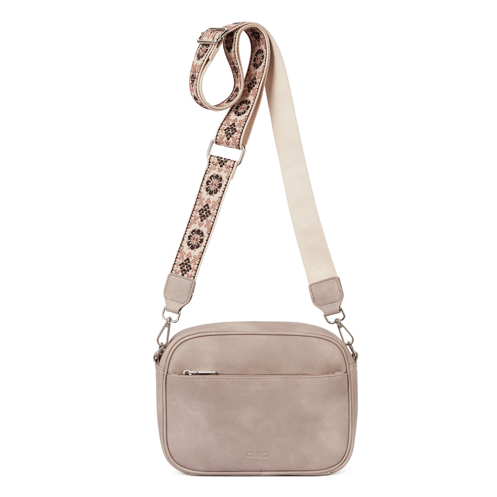 CLUCI Crossbody Bags for Women Trendy, Vegan Leather Shoulder Handbags,Purses for Women with Adjustable Wide Strap