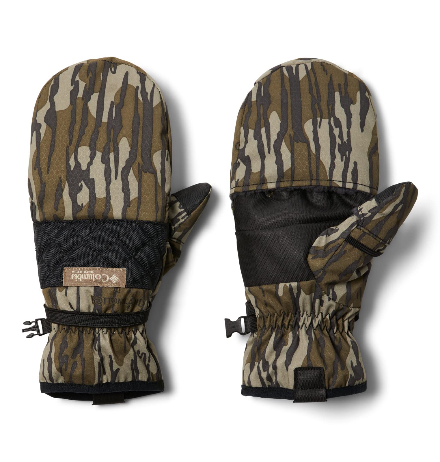Columbia Unisex PHG Roughtail Convertible Mitten, Mossy Oak Bottomland, Medium