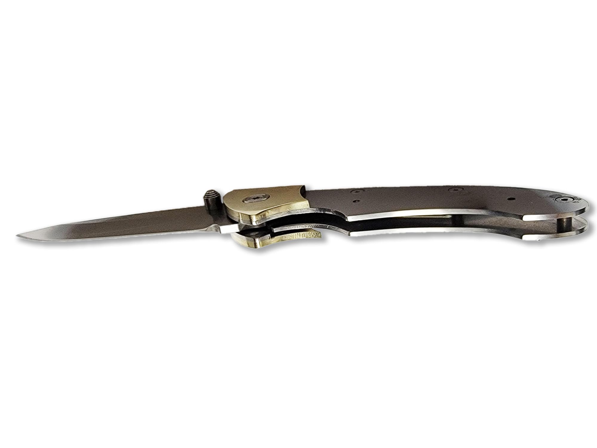 Jantz USA Fallow Locking Liner Folder Kit For Knifemaking, Includes High Carbon Stainless Steel Blade And Accessories To Make A Folding Knife