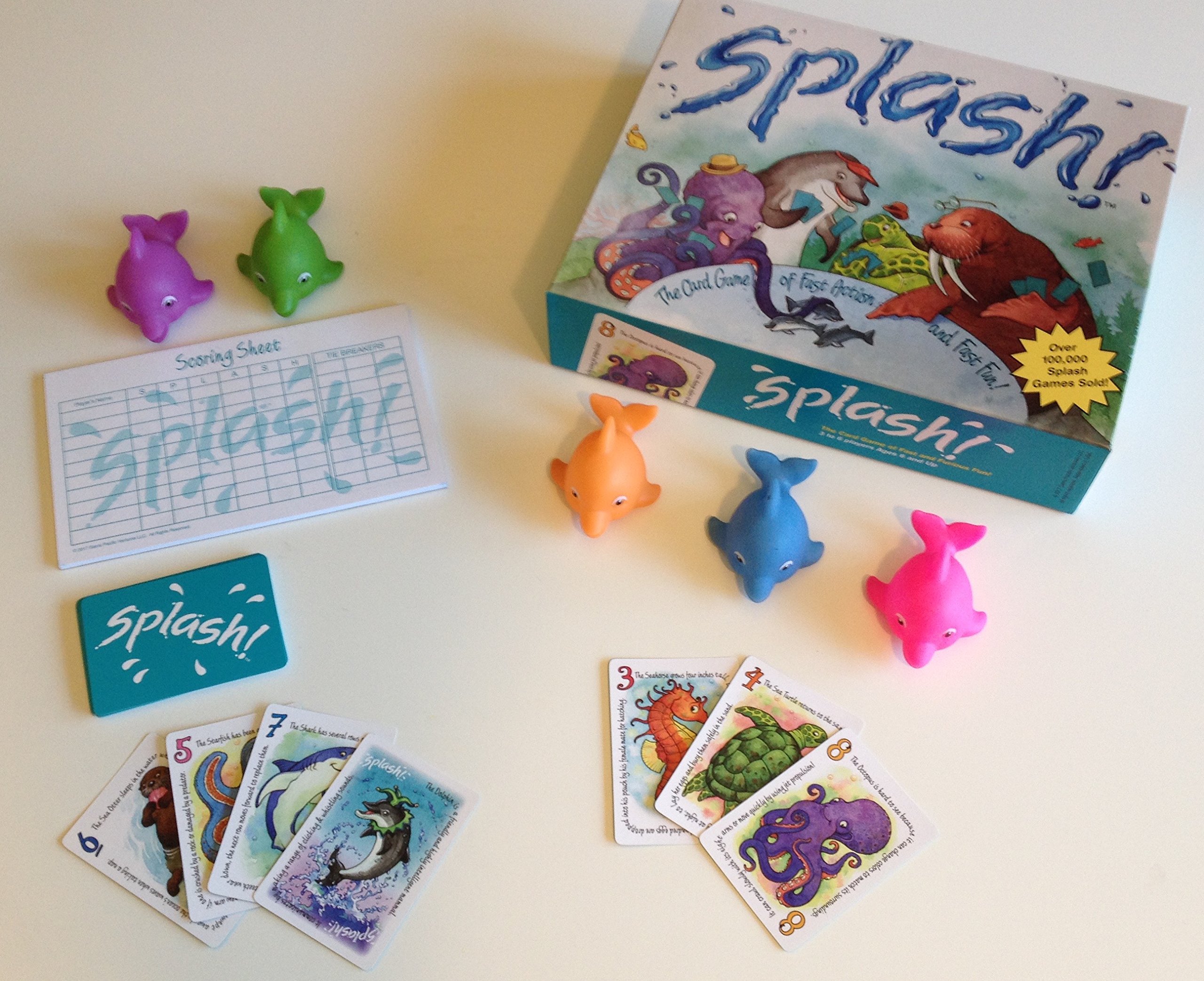 Splash Game for Kids 6 Years & Up - Winner of 5 Best Children's Game and Top Family Game Awards - Fast Action & Fast Fun! (ed 4)