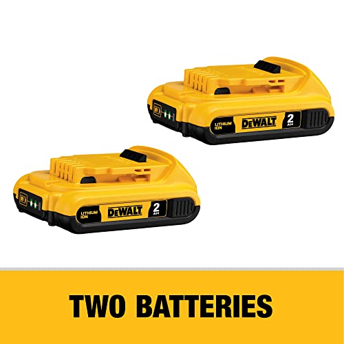 DEWALT 20V MAX* Cordless Drill Combo Kit , 4-Tool (DCK466D2)